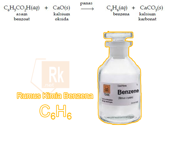Rumus Kimia Benzena dan Struktur Kimia Benzena - Rumus Kimia