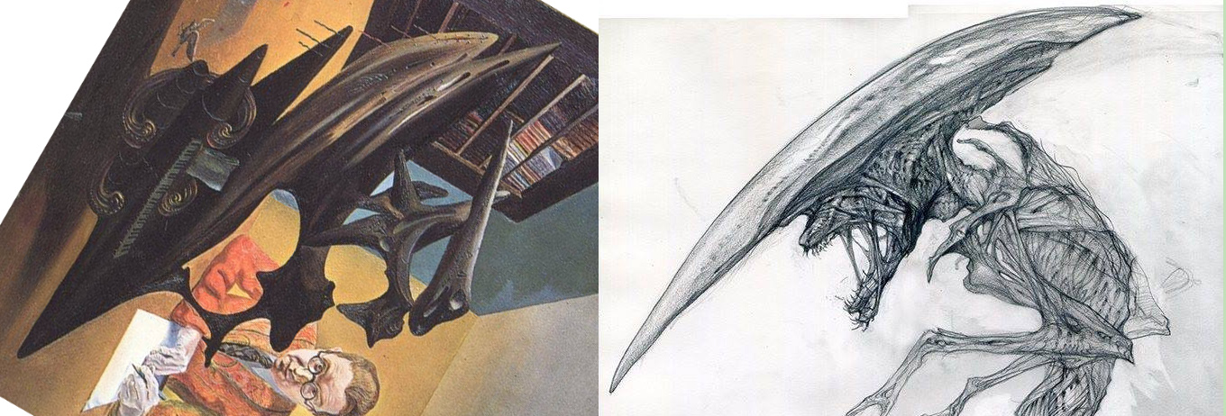 Alien Explorations: Alien Covenant: Neomorph illustration by Stephane ...