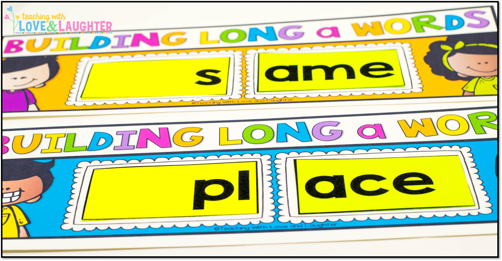 Building Long Vowel Words Small Group Game | Teaching With Love and ...