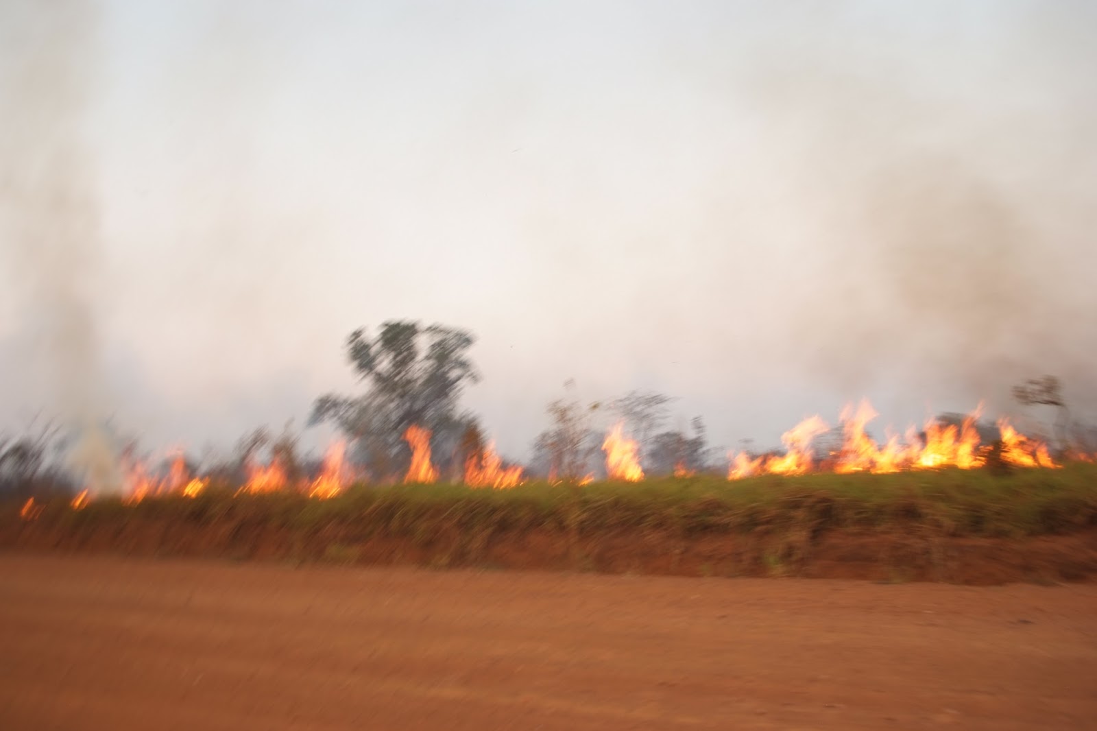 The Diocese Of Northern Uganda: Uncontrolled fire in Northern Uganda