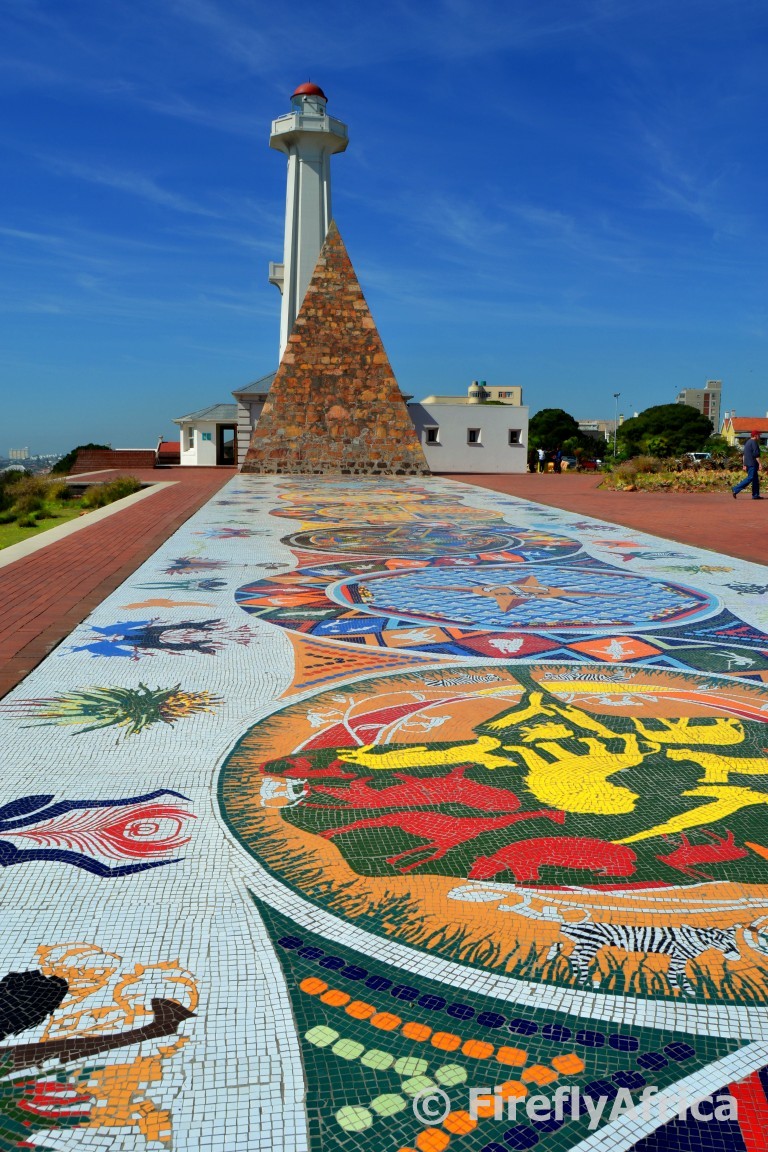 Port Elizabeth Daily Photo: The Donkin's colourful mosaic