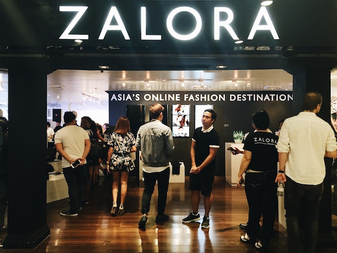 Anagon: ZALORA Philippines Pop-Up Store EDSA Shangri-la Mall