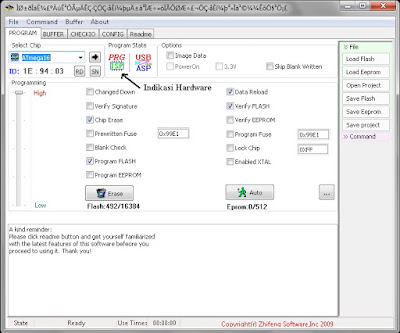 Cara Download Program ke Mikrokontroler Menggunakan Progisp - Ajifahreza
