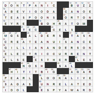 L.A.Times Crossword Corner: Saturday, May 27th, 2017, Jeff Chen