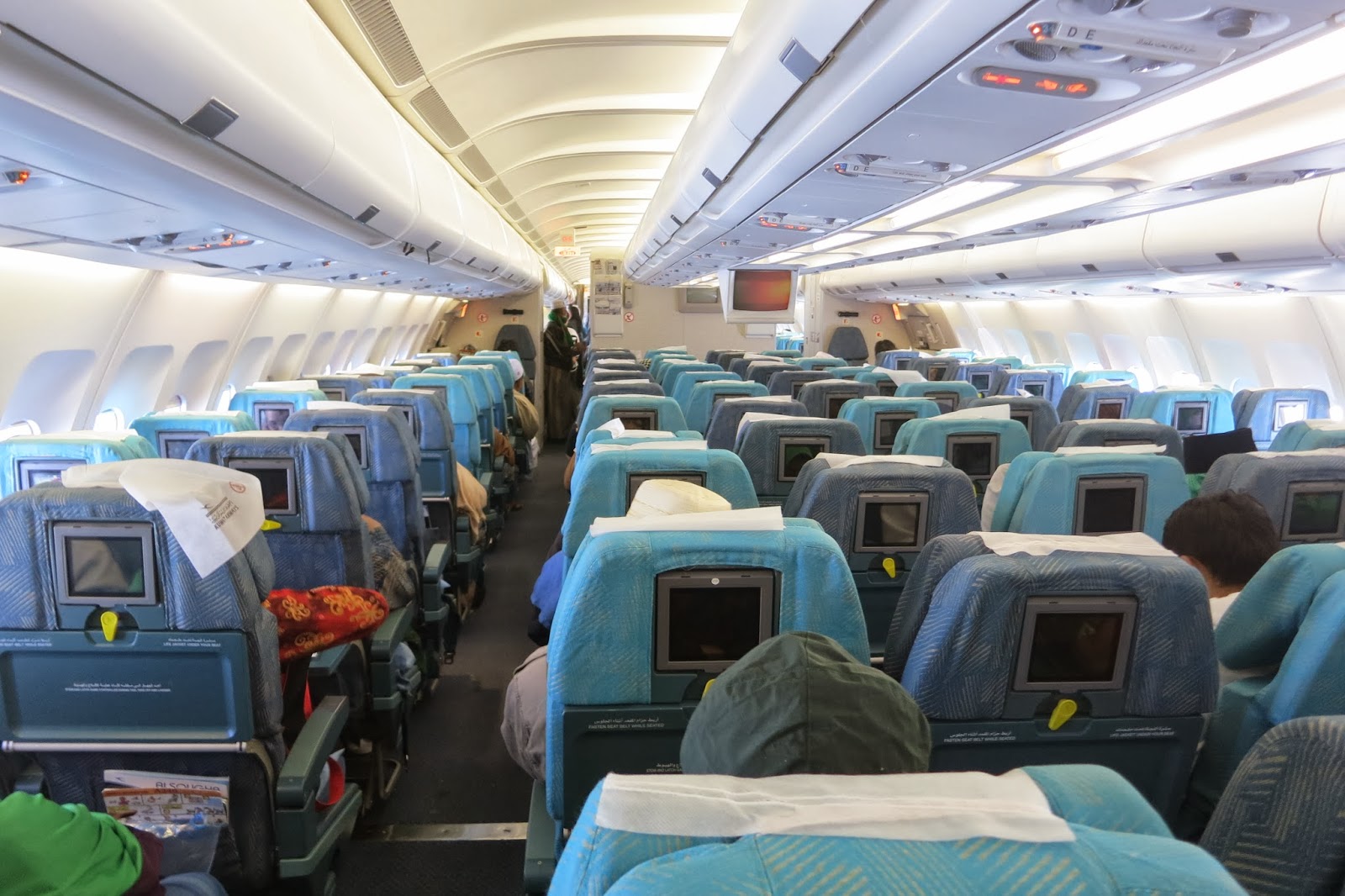 Kuwait Airways A330 Cabin