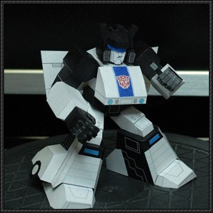 Jazz G1 Papercraft - arma a uno de los autobota mas emblematicos ...