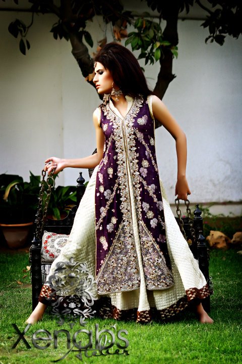 Heavy Embroidered Dresses | Bridal Embroidered by Xenab's Atelier ...