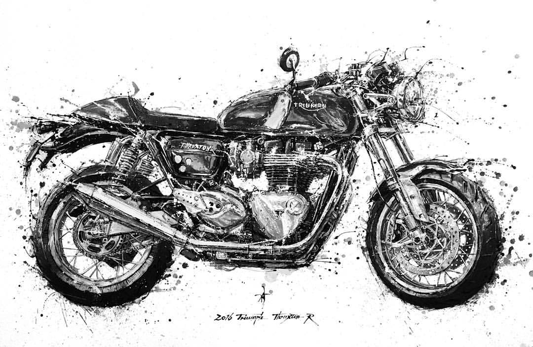 Motogrrl by Makoto Endo - RocketGarage - Cafe Racer Magazine