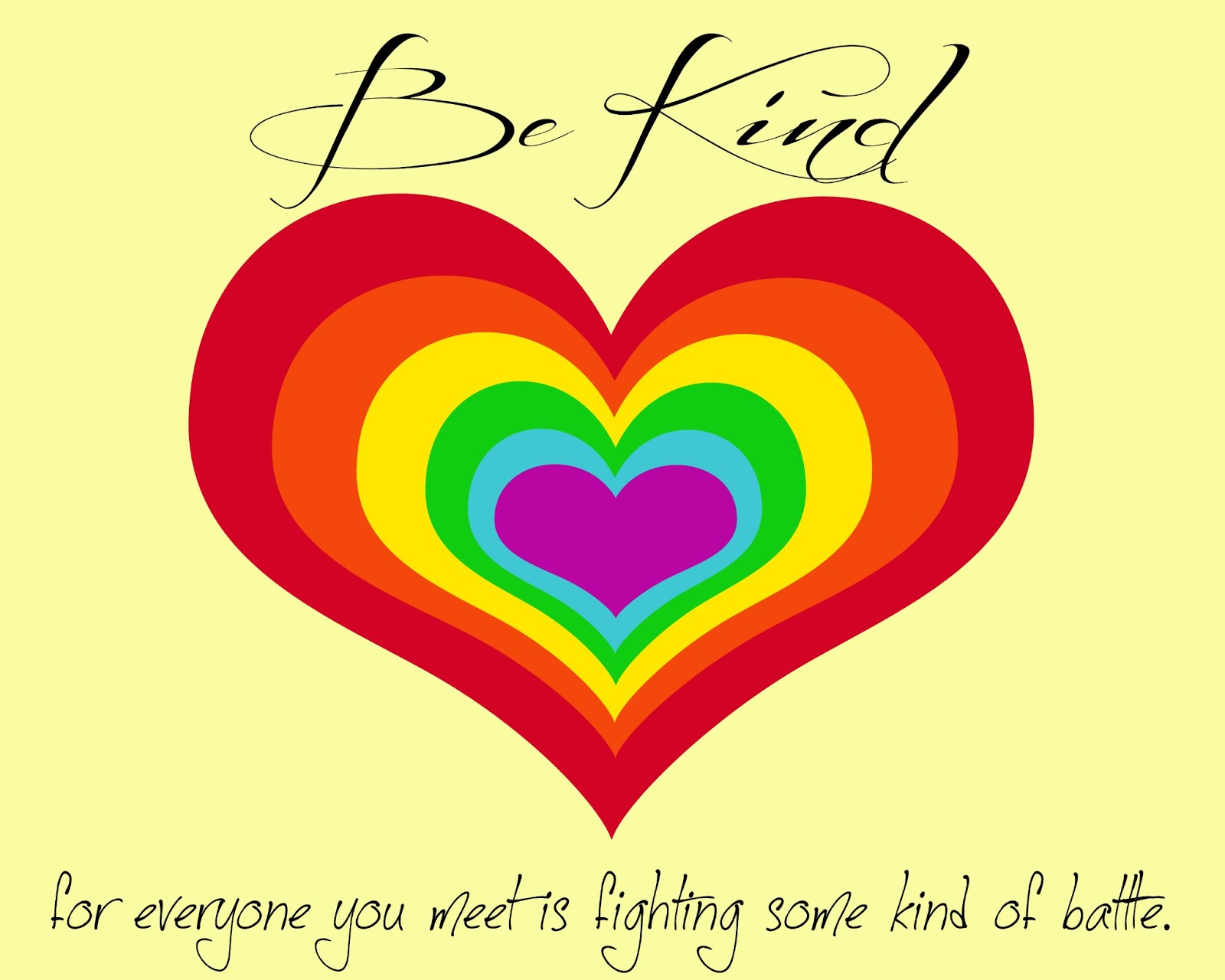 Polkadots on Parade: Be Kind...