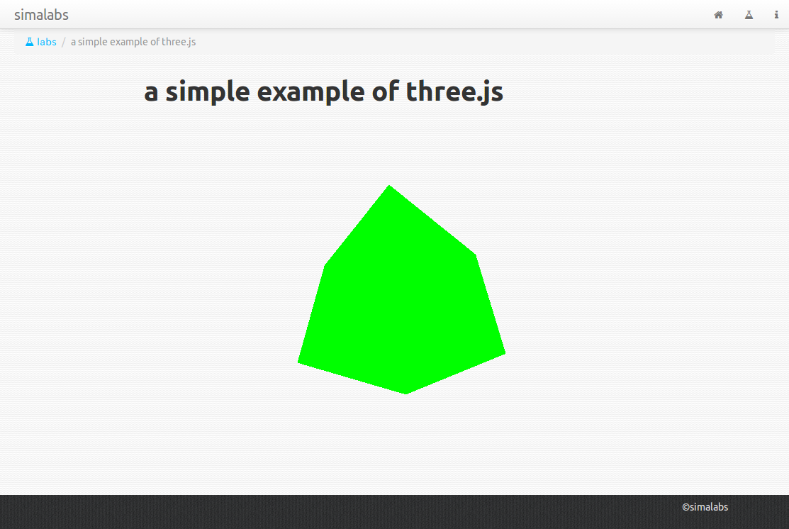 strix01: [three.js] Three.jsを使った最初のサンプル