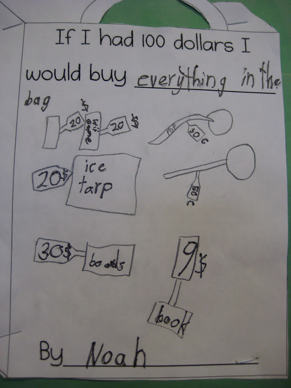 Ms. Liebel's Classroom: If We Had 100 Dollars We Would Buy....