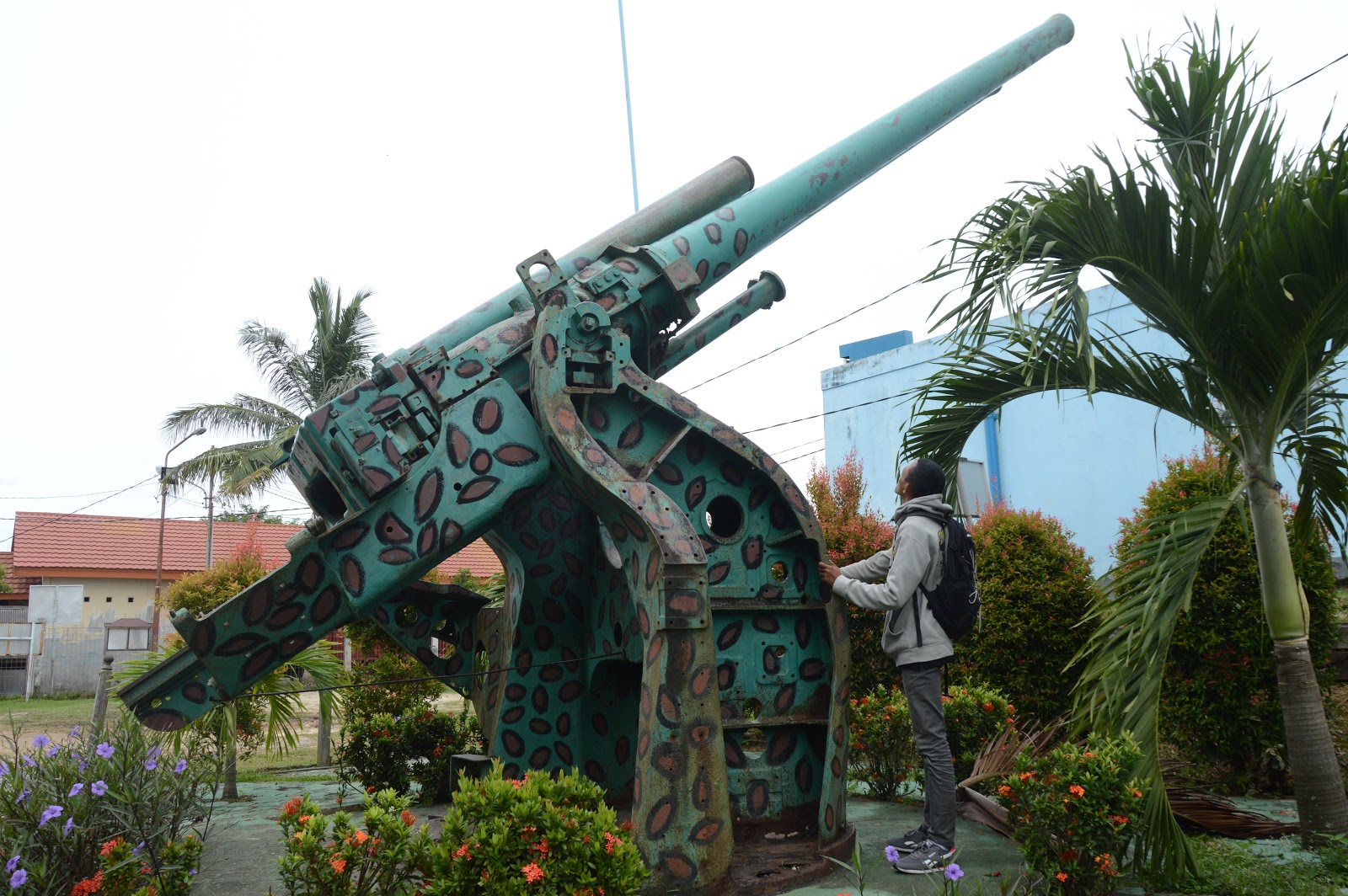 MERIAM JEPANG HASANUDDIN BALIKPAPAN