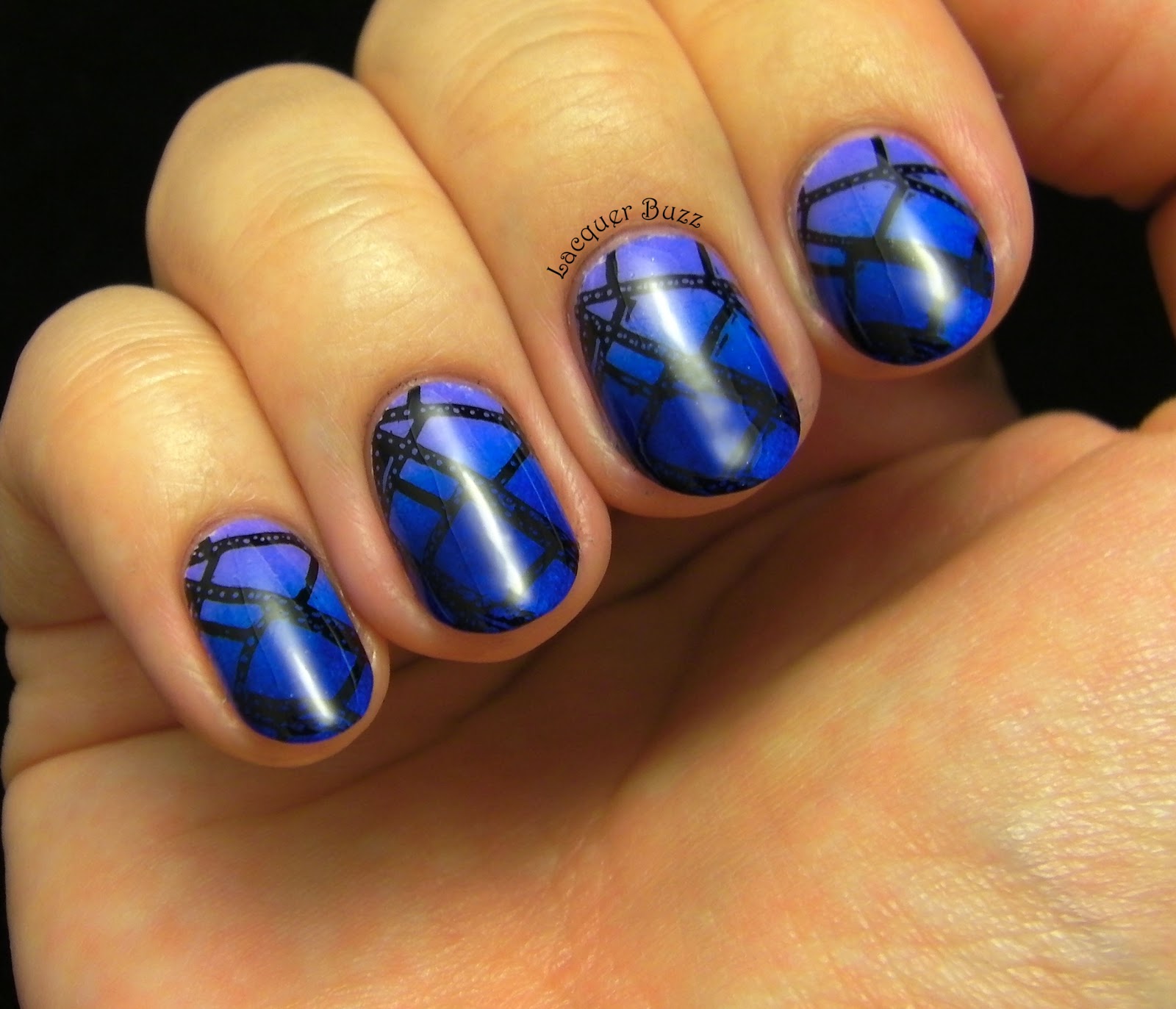 Lacquer Buzz: Blurple Gradient