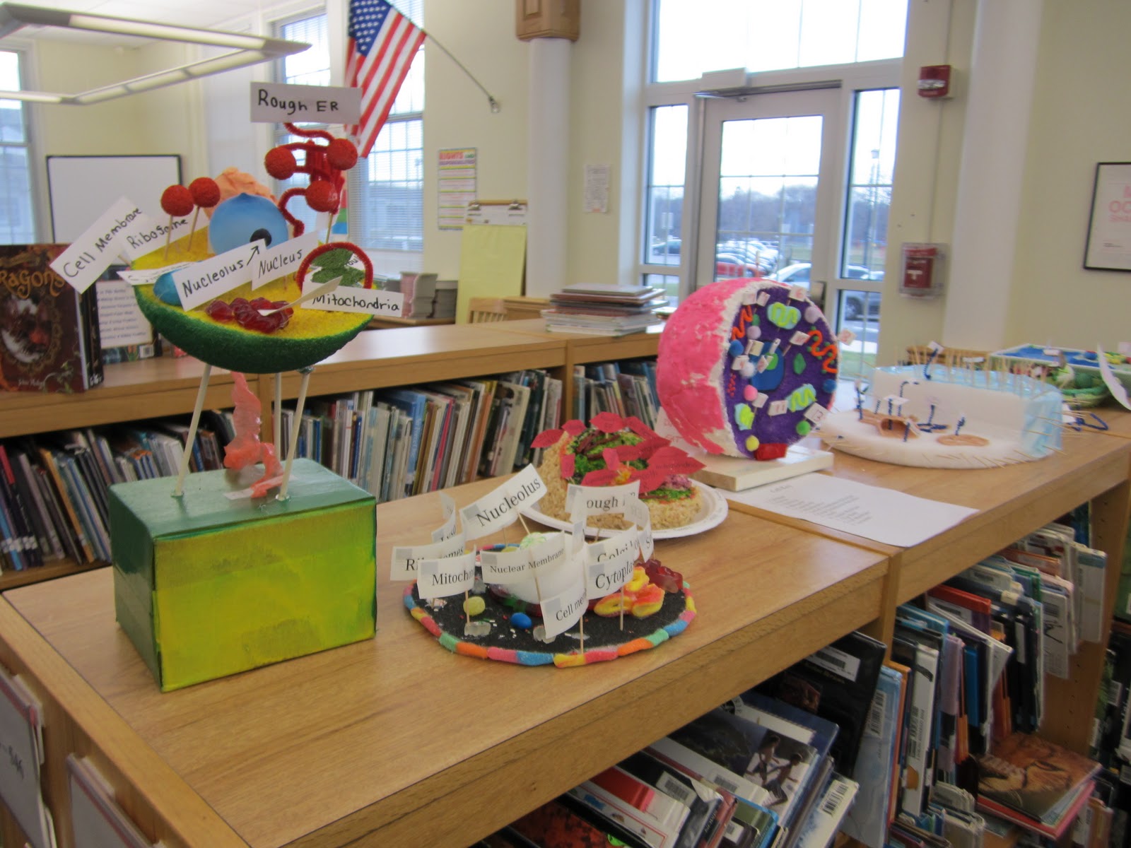 Setauket Elementary School Library: Mr Guez's 6th Grade Cell Project