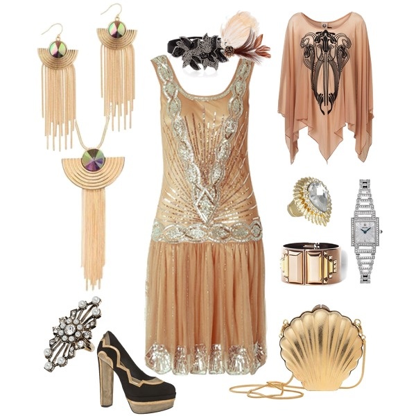 Vanilj med lite rött: Mer inspiration till min 1920-tals fest