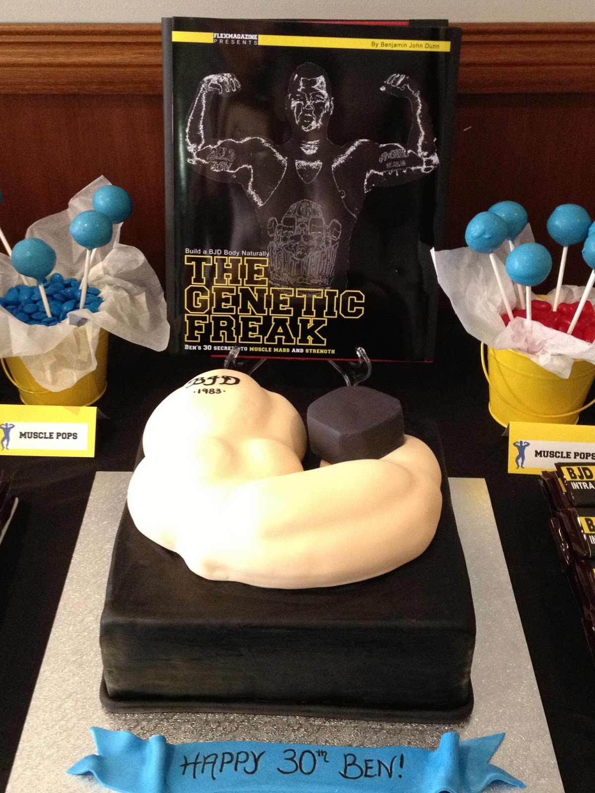 Lil Party Animals: Bodybuilder Birthday Party