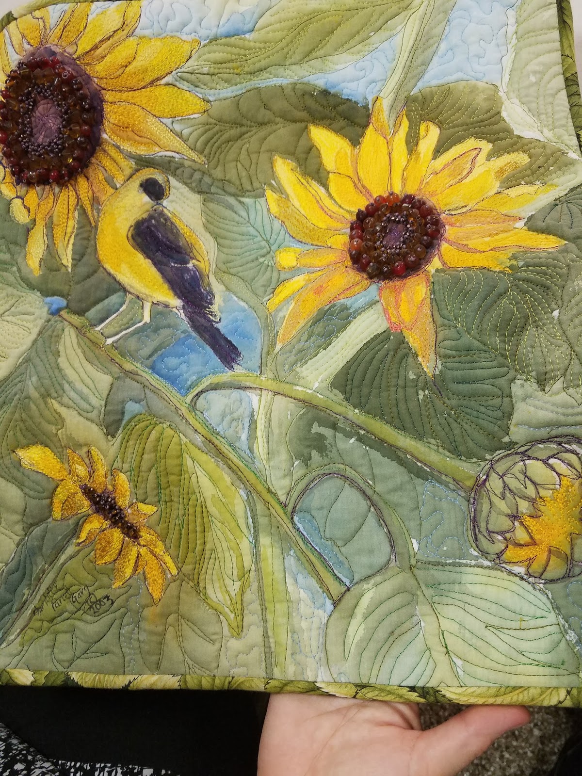 Southern Utah Fiber Artists: Soy Painting and Watercolor Pigment