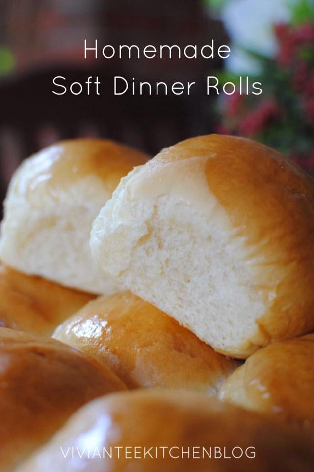 Soft Dinner Rolls - Vivian's Kitchen Adventures