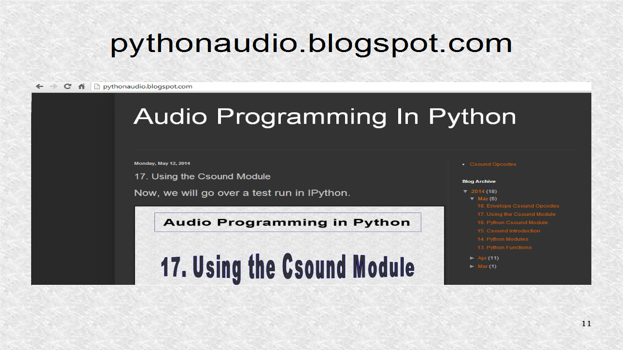 Audio Programming In Python: 21. Frequency Modulation