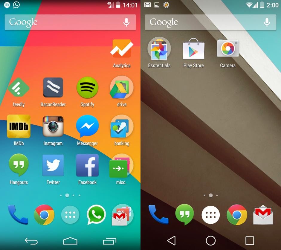 Arindam Bhadra Android Lollipop Vs Android Kitkat