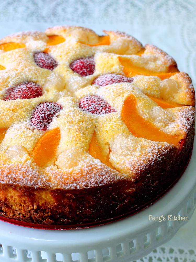 Peng's Kitchen: Revisited - Fruit Pastry Cake