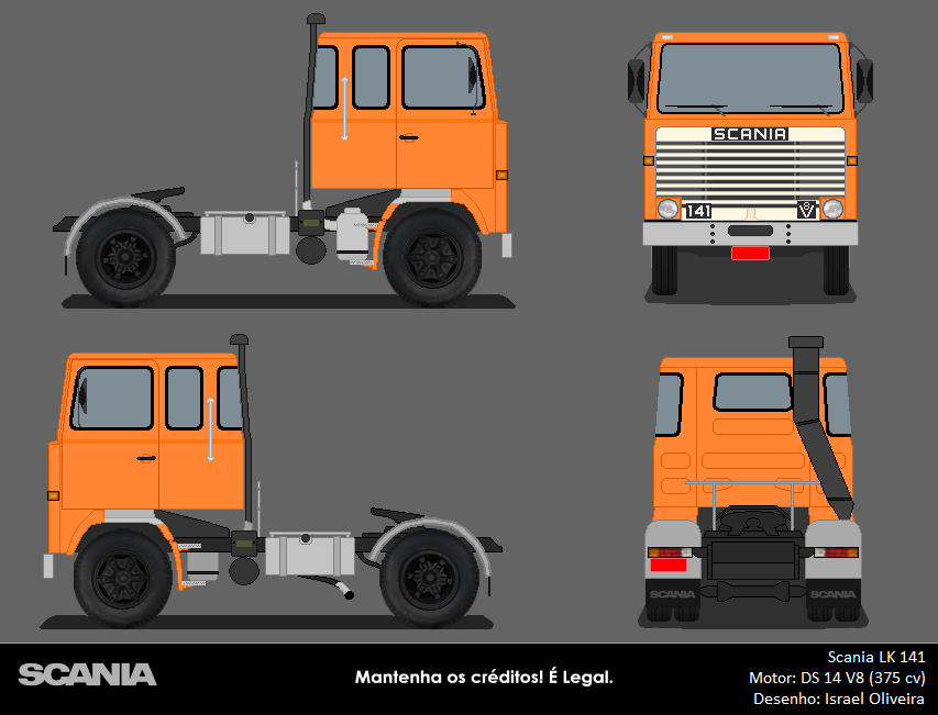 Central Bus: Scania LK 141