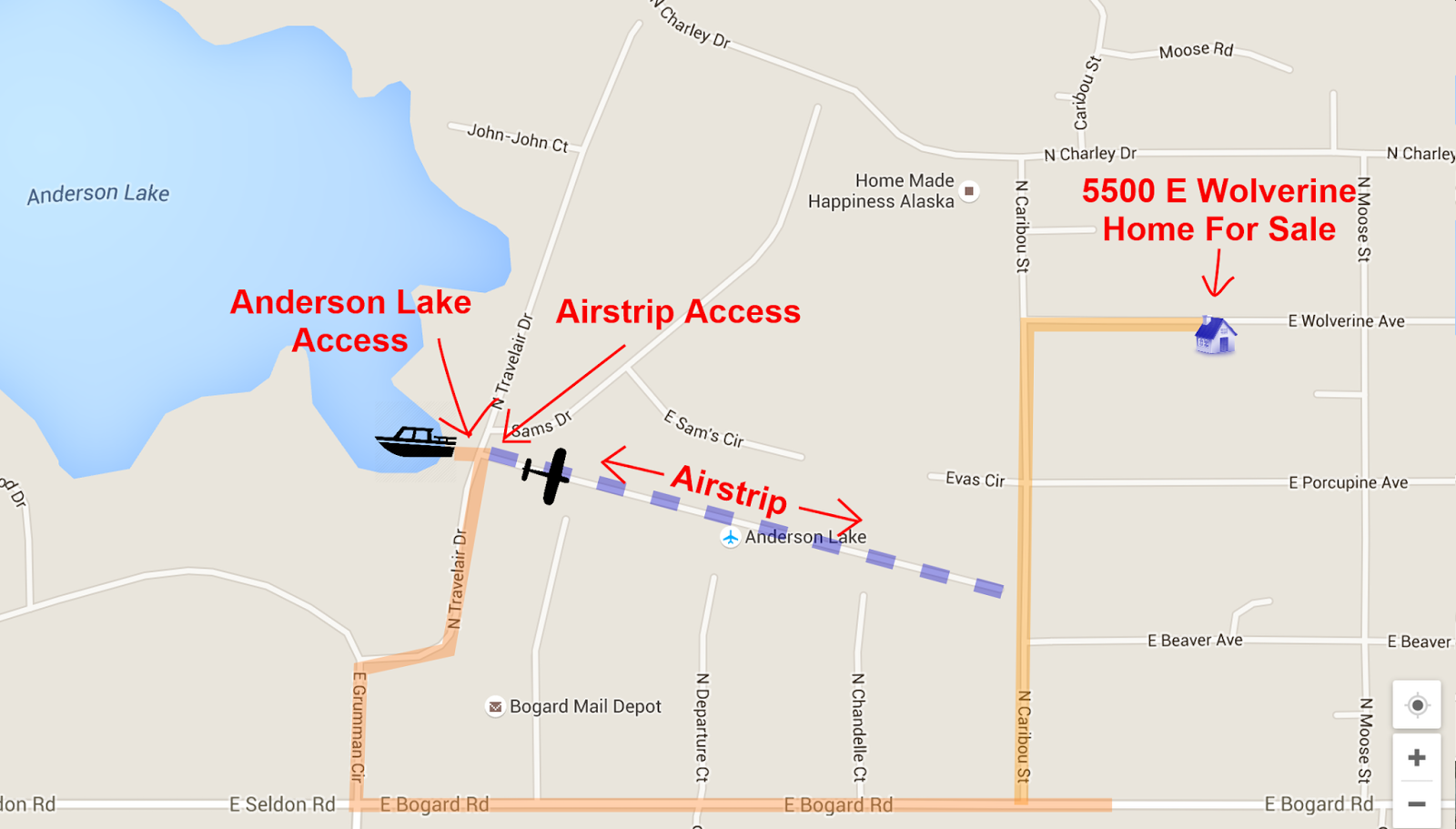 #AblazeBlog: Anderson Lake & Airstrip Access