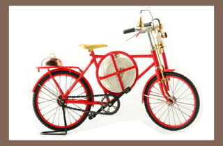 Morigen Company Ltd.: Handmade Mini Foldable Metal Bike Model