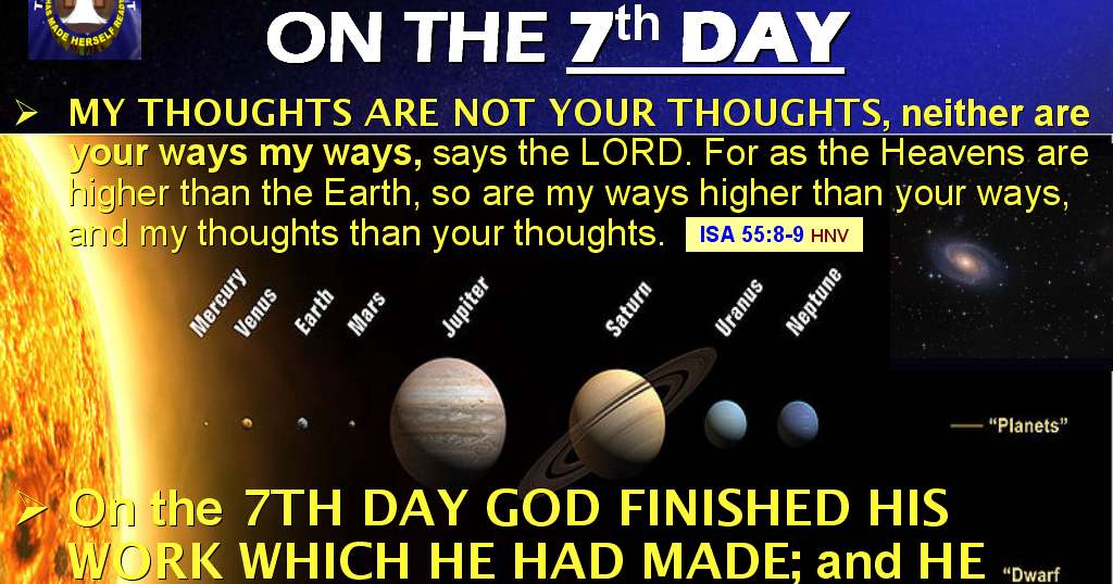 The BIBLE EXPLAINER & REVELATOR: Q145: DOES GOD GET TIRED THAT HE ...