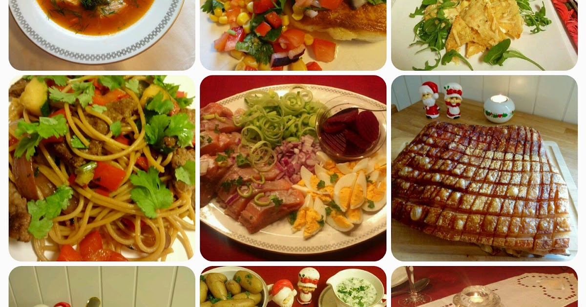 Edels Mat : Ukemeny - Julemeny - Uke 51 - 2016 ༺♥