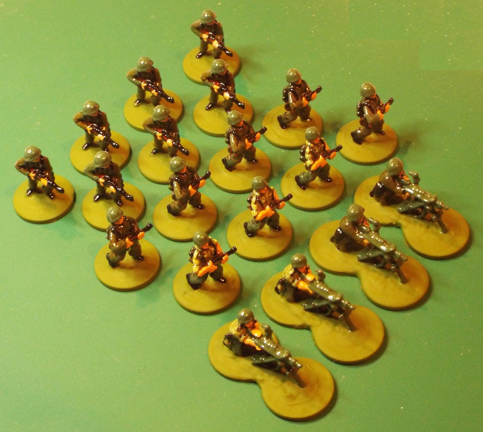 Wargaming Miscellany: My third batch of renovated 20mm-scale German figures