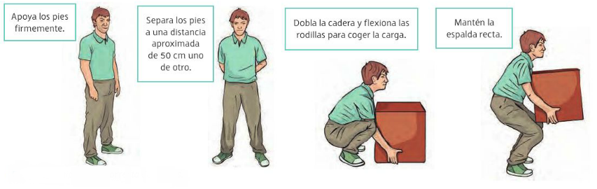 Formación y orientación laboral: 2.1 La carga fisica
