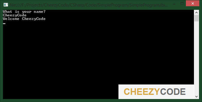 Console.ReadLine and Console.WriteLine in C# Console.ReadLine and Console.WriteLine in C#