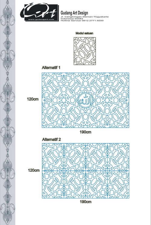 dekoratif alumunium cor: Teknik & contoh hasil pengecoran logam