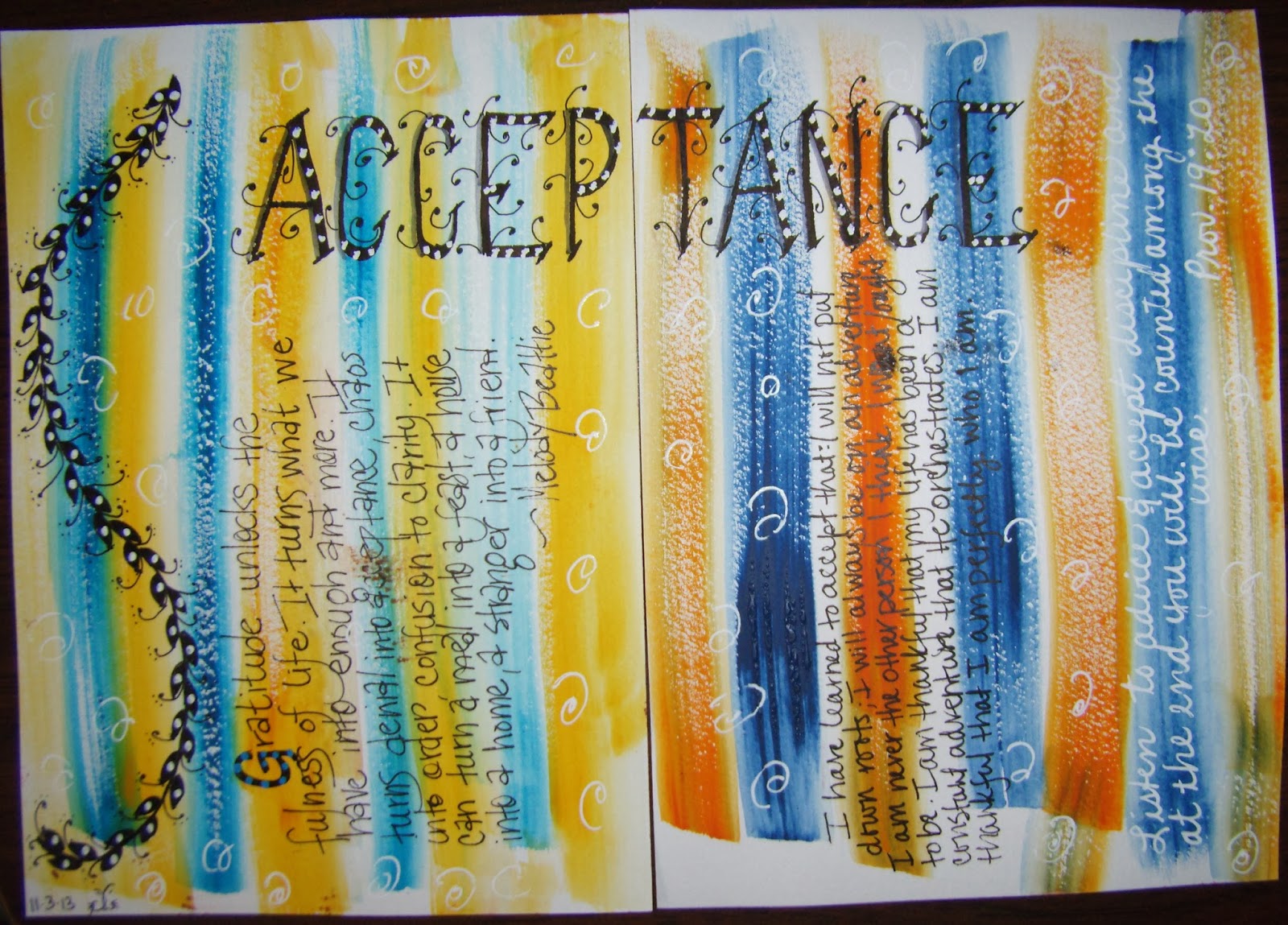 Grand Adventures in Mixed Media Art: Acceptance