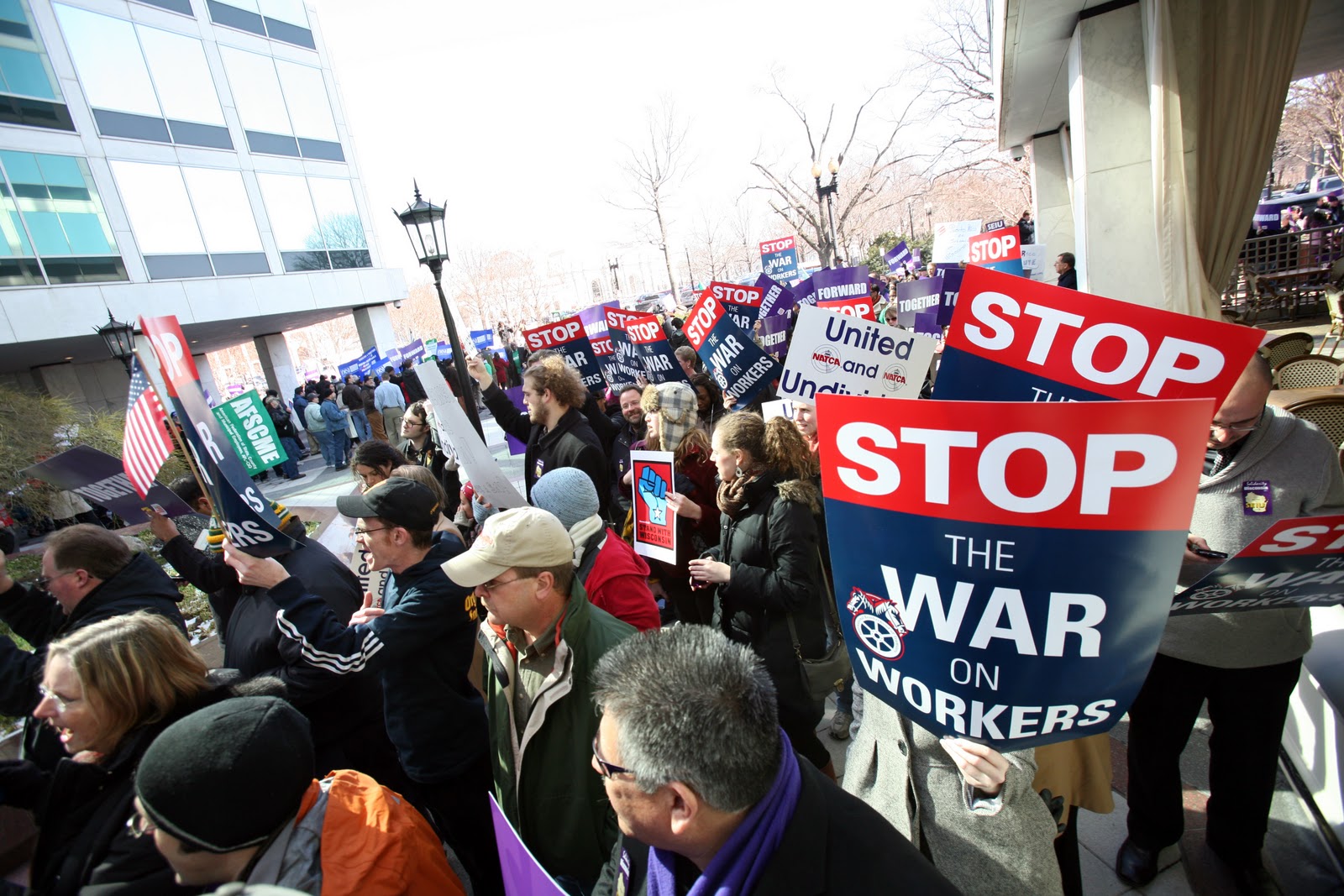 Teamster Nation: Teamsters join thousands at DC rally