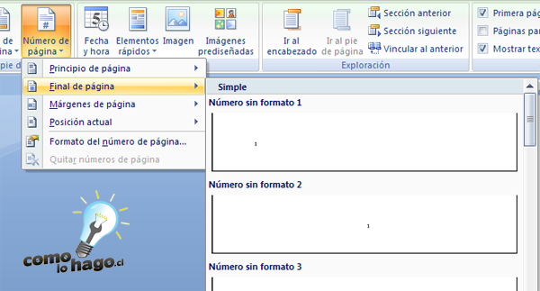 TUTORIAL BÁSICO DE MICROSOFT WORD 2013: FORMATO DE PAGINAS