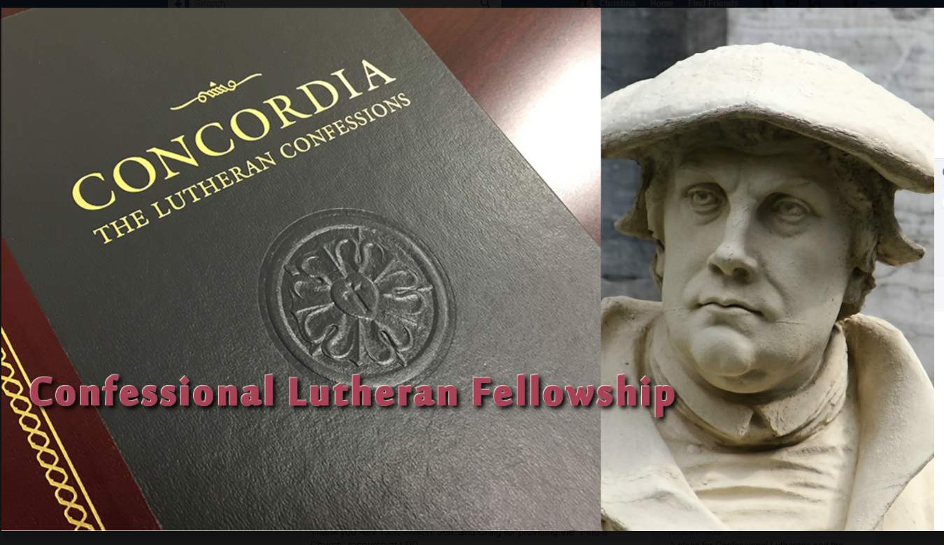 Ichabod, The Glory Has Departed: The "Confessional Lutheran" Fellowship ...