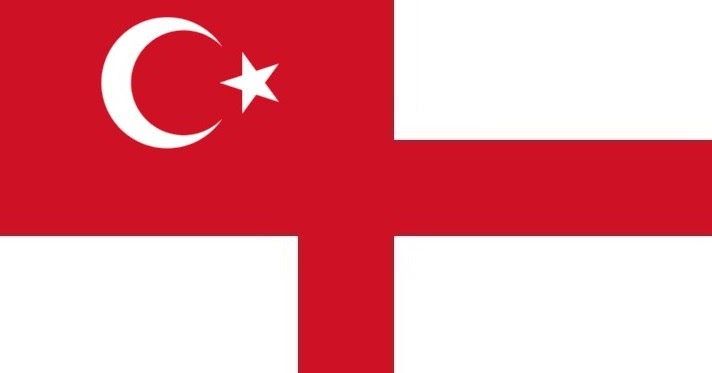 The Voice of Vexillology, Flags & Heraldry: English-Turkey Heritage Flag