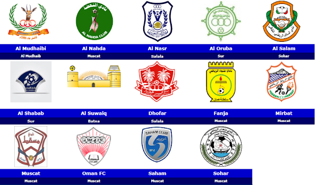 World Football Badges News: Oman - 2017/18 Professional League