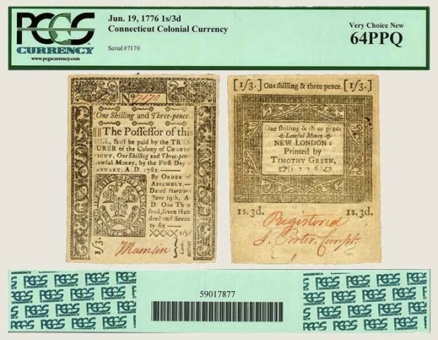 TreasuredStocks.com: Just 14 Notes Completes your Colonial Currency ...