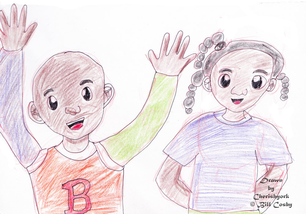 cherishyork: Fan Art Friday: Little Bill and April from Little Bill by ...