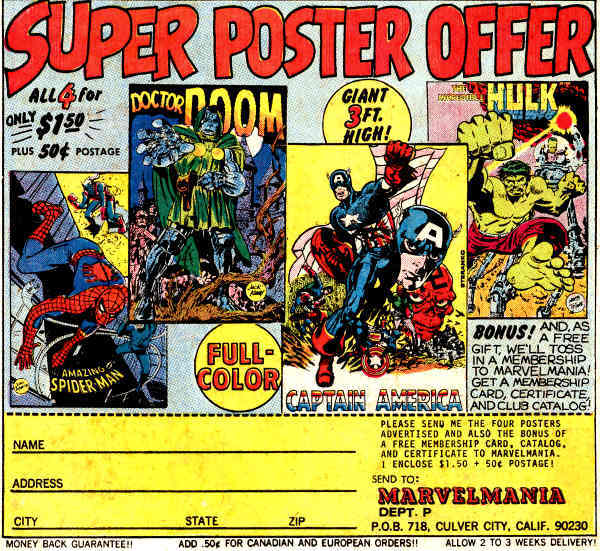 The Dork Review: Marvel Monday: Super Posters