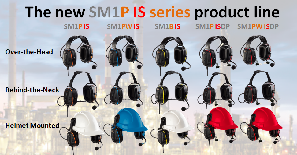RCS Communications: The New Sensear SM1P IS & ISDP Series Headsets