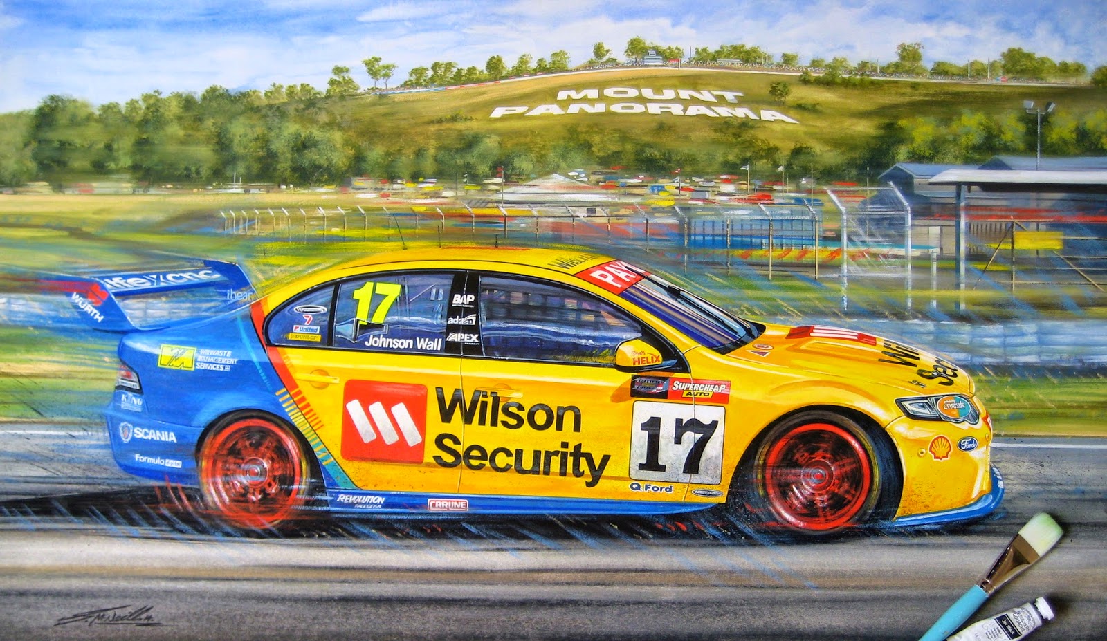 Greg McNeill Art: Dick Johnson Racing - 2014 Bathurst 1000 Mount ...
