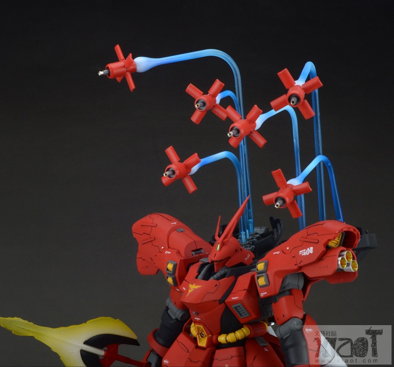 GUNDAM GUY: HGUC 1/144 MSN-04 Sazabi - Customized Build