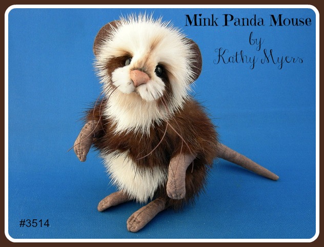 Vintage Mink Bears by Kathy Myers: Panda Mouse ...