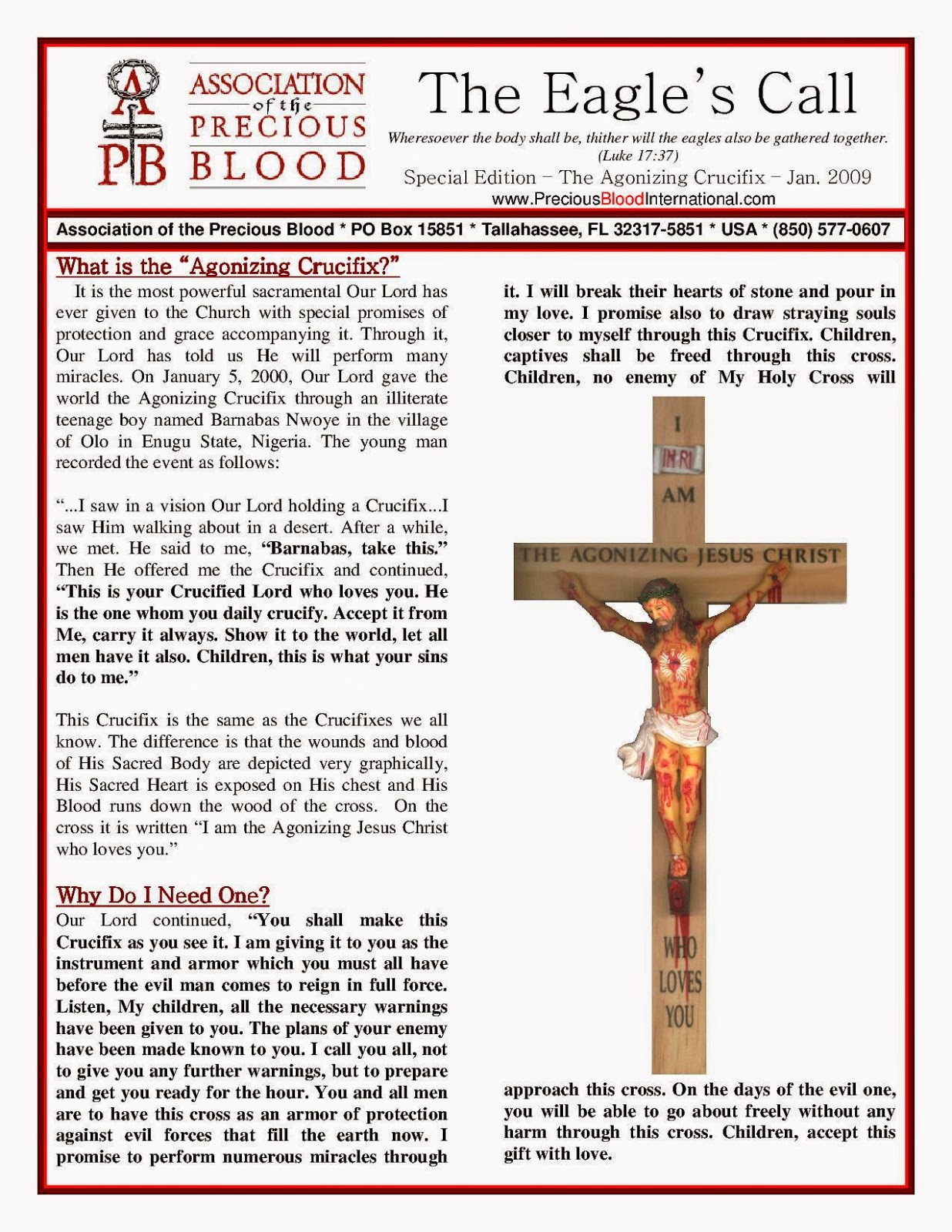 Faithful Resources for all Christian: Agonizing Crucifix