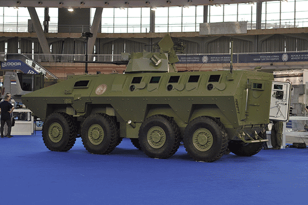 LAZAR II 8x8 MRAV/MRAP Multi-Purpose Armored Vehicle - LEKULE