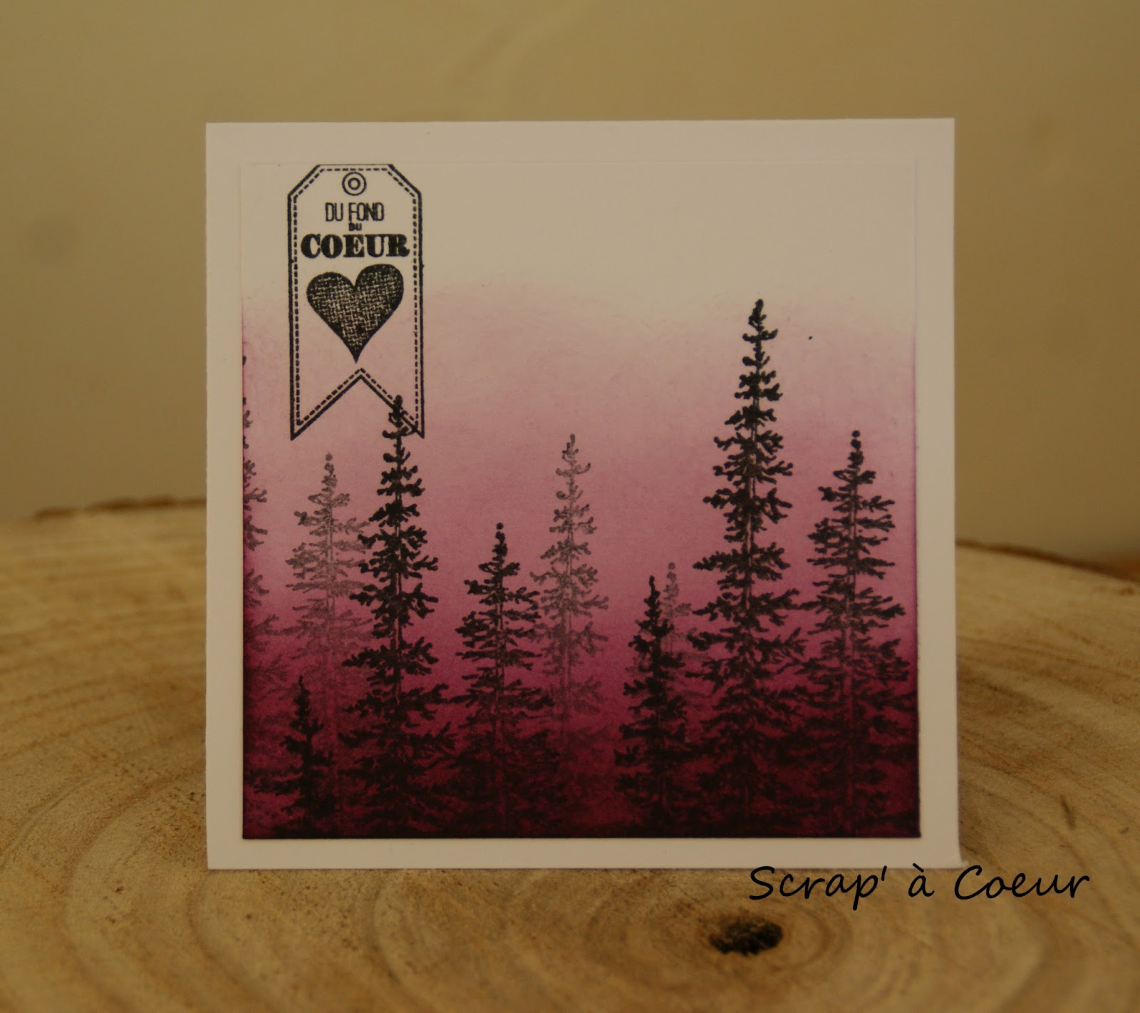 Scrap' à Coeur: Dire merci avec des arbres...
